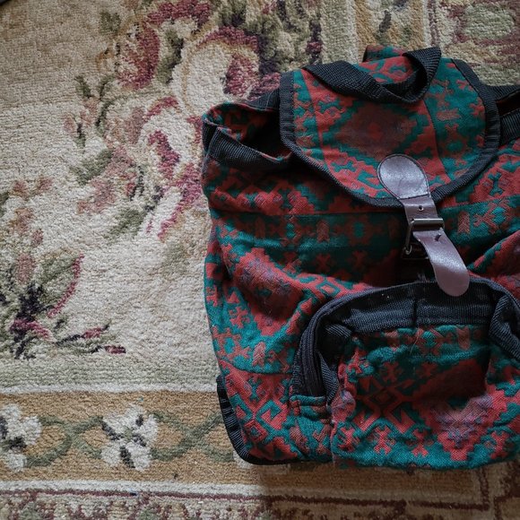 American Vintage | Bags | Vintage Knit Turkish Backpack | Poshmark